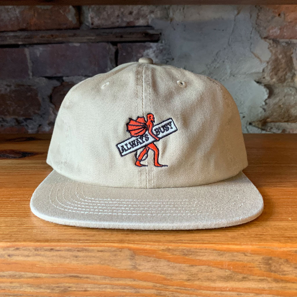 Always Busy 6-panel Hat - Khaki – Prince Ink