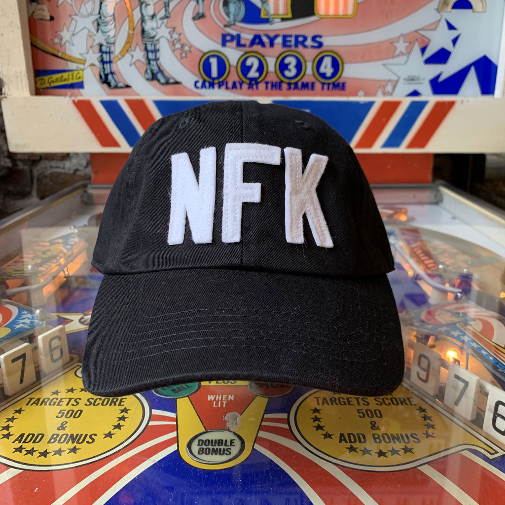 NFK Dad Hat - Black / White – Prince Ink