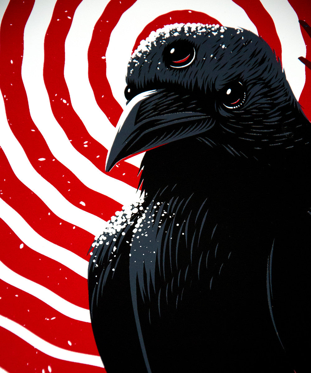 Ian Jepson - Winter is Coming Raven - Print – Prince Ink